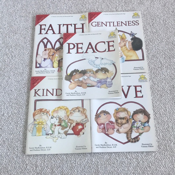 Other | New 5 Christian Activity Books Ages 712 | Poshmark